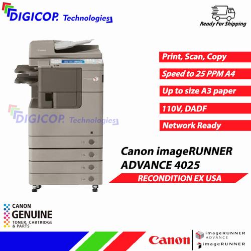 Jual Canon imageRUNNER ADVANCE IRA 4025 Rekondisi Ex USA - Jakarta ...
