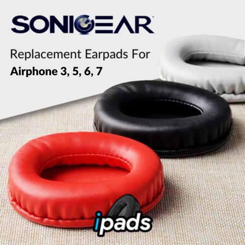 Jual Earpad Earcup Sonicgear Airphone 3 5 6 7 Bluetooth Busa Foam Pad ...