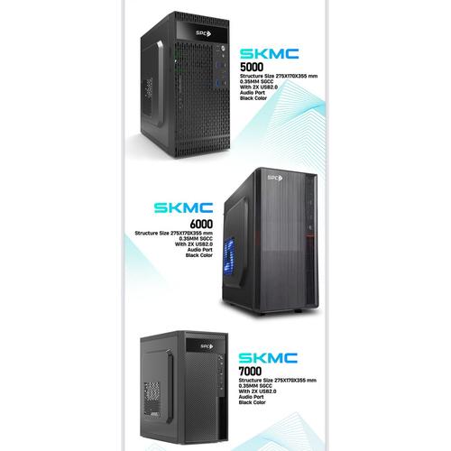Jual Casing SPC SKMC series - mATX + PSU 450Watt - Casing Micro ATX ...