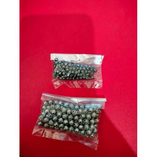 Jual TIMAH PANCING MERICA BULAT UKURAN KECIL 0 ISI 100BIJI PEMBERAT ...