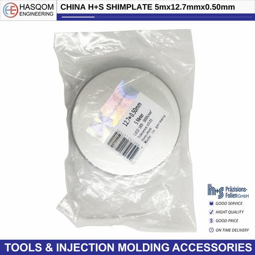 Jual Feeler Gauge HS Shim Plate Thickness 0.5mm x 12.7mm x 5mtr - Kota ...