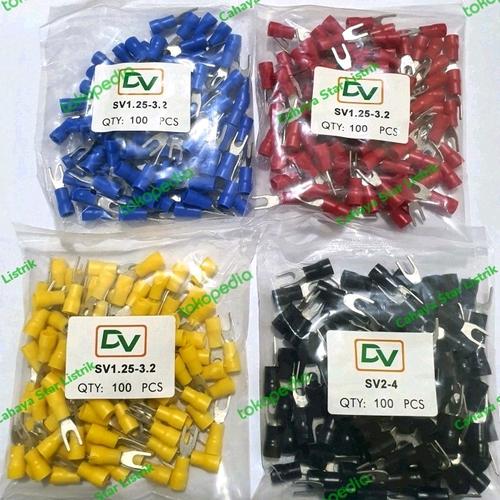 Jual Skun Kabel Y Garpu Warna untuk kabel 0.25 - 1.5mm SVS - 1.25 - 3.5 - Merah - Kota Surabaya ...