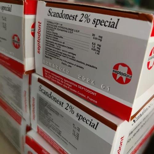 Jual READY SCANDONEST 2% DENTAL AMPUL CARPULE CITOJECT TERLARIS - Kab ...