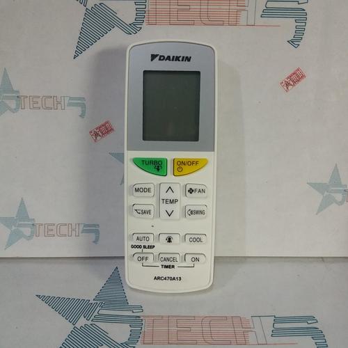 Jual REMOT AC DAIKIN ARC470A13 ORIGINAL ASLI KW - Jakarta Utara - erwingrosir | Tokopedia