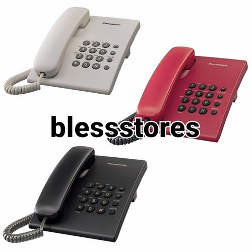Jual Telepon Panasonic Single line KX-TS500/505 Telepon Rumah/Kantor ...
