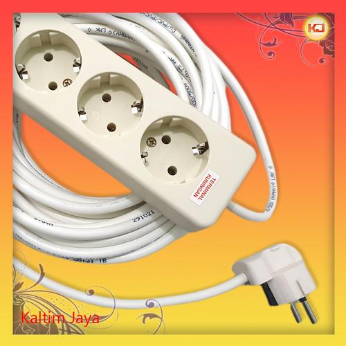 Jual Stop Kontak Terminal 1 2 3 4 5 6 Lubang Uticon Kabel 1m 2m 3m 5m ...