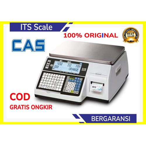 Jual Timbangan Buah / Timbangan Supermarket CAS CL 5200J-B + Printer - Kota Tangerang ...