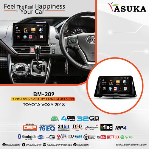 Promo Head Unit Android Premium Sound OEM Toyota Voxy 2018 Asuka BM-209 ...