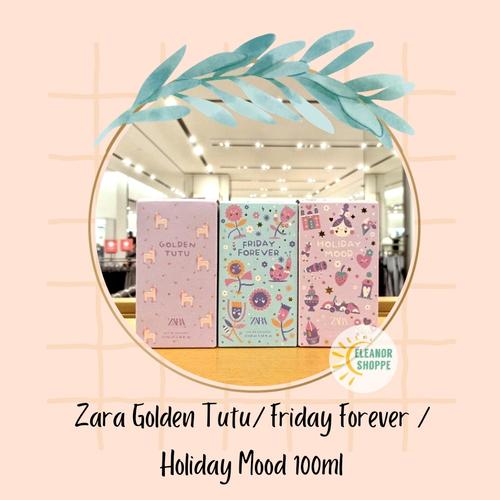 Jual Parfum Anak Perempuan Ori Zara Golden Tutu/Holiday Mood/Friday ...