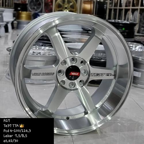 Jual velg celong mobilio te37 ring 17 lebar 7,5/8,5 brio agya jazz ...