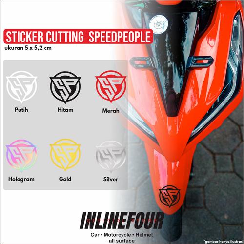 Jual STICKER SP SPEED PEOPLE CUTTING STIKER SPEEDPEOPLE BULAT MOTOR ...