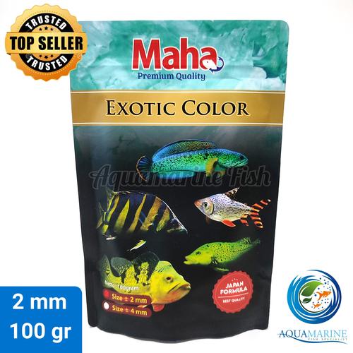 Jual Pelet Ikan Predator Maha Exotic Color 100 gr Premium Multicolor ...