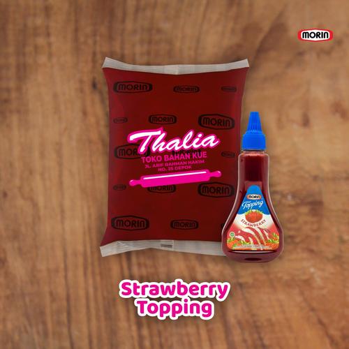 Jual MORIN TOPPING STRAWBERRY 2KG, TOPPING MINUMAN, CAKE, ICE CREAM DLL ...