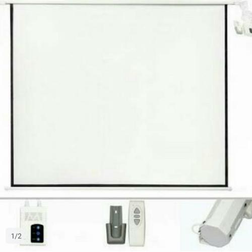 Jual Screen Projector Motorized 3x4 200" - Jakarta Pusat - Jaya ...