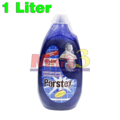 Jual Yuri PORSTEX Biru 1L Cairan Pembersih Noda Keramik Kamar Mandi ...
