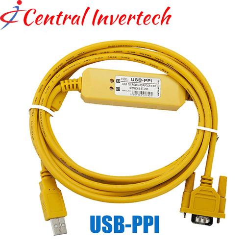 Jual AMSAMOTION USB-PPI USB To RS485 Adapter For Siemens S7-200 PLC ...