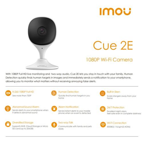 Jual Imou Cue 2E Smart IP Camera H.265 1080P Full HD (Two Way Talk ...