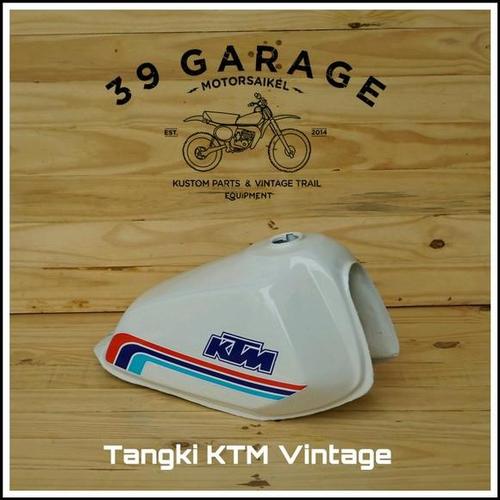 Jual Tangki KTM jadul tangki KTM LC vintage trail jadul Tengki trail ...