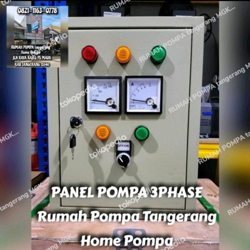 Jual PANEL POMPA SUBMERSIBLE 3PHASE 380V - 3HP 3PHASE - Kab. Tangerang ...