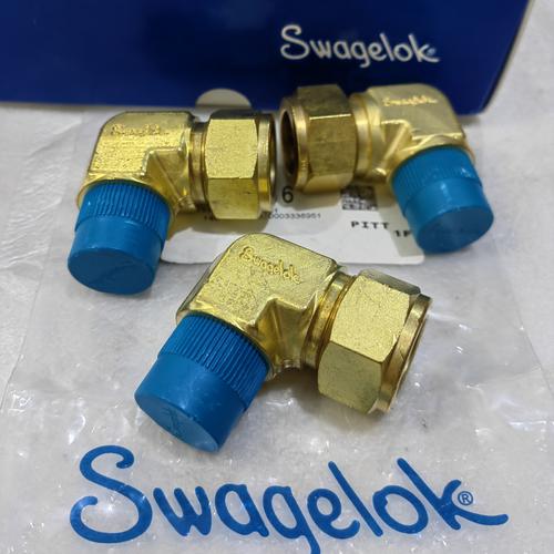 Jual Male Elbow 3/4" OD x 1/2" MNPT Brass Swagelok B-1210-2-8 - Kota Batam - Levino Yuliantara ...