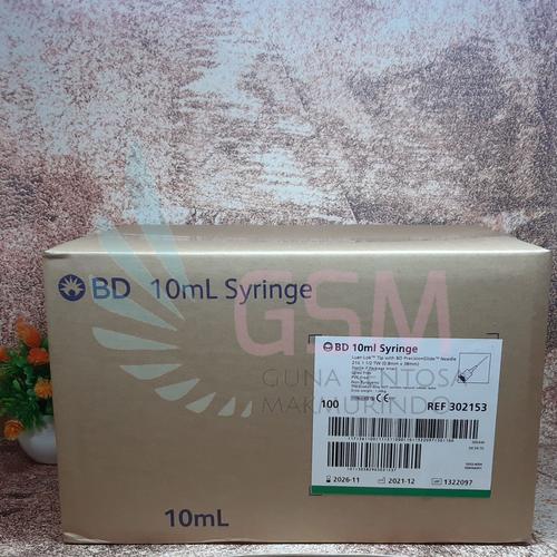 Jual Spuit 10cc BD / Syringe 10cc BD / Suntikan 10cc BD - 3cc - Kota ...
