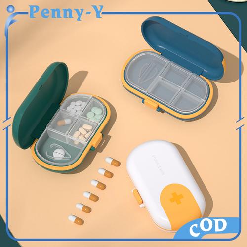 Jual Alat Pemotong Obat Portable Tempat Kotak Obat 6 Sekat Pill Cutter ...