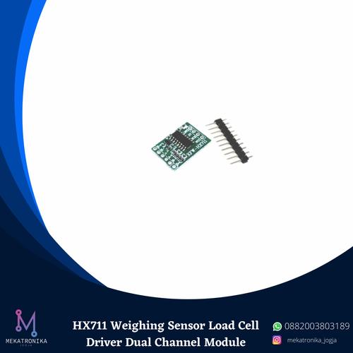 Jual HX711 Weighing Sensor Load Cell Driver Dual Channel Module - Kab ...