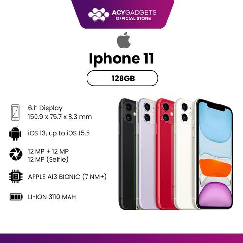 Jual NEW - IPHONE 11 128GB GARANSI RESMI IBOX - Garansi Inter, Yellow ...