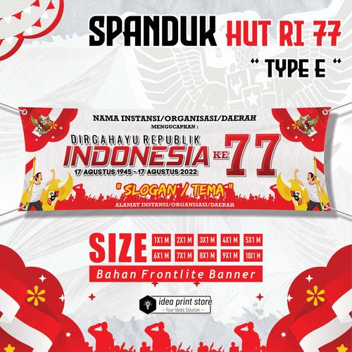Jual SPANDUK HUT RI 3X1 METER KEMERDEKAAN AGUSTUSAN BANNER ...