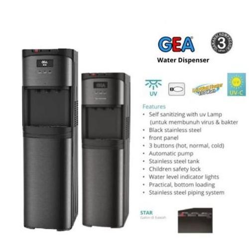 Jual DISPENSER GEA STAR GALON BAWAH WITH UV LAMP - Kota Depok - Global ...