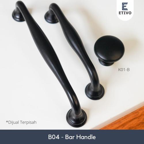 Jual B04 Pull Bar Handle Black | Tarikan Laci Hitam | Gagang Pintu ...
