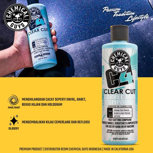 Jual Chemical Guys C4 Clear Cut Correction Compound 473ml Compound ...