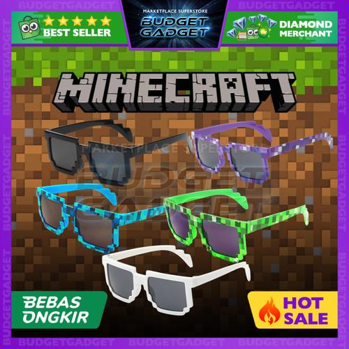 Jual Kacamata Anak Model Minecraft Mosaics Pixel Style Fashion Kids ...