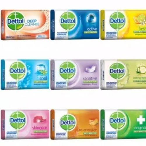 Jual Dettol Soap Bar 60g 100g Sabun Batang dettol All variant - Fresh ...