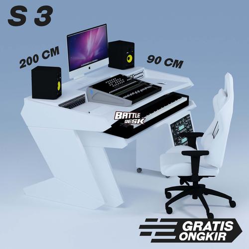 Jual BATTLEDESK S 3 - Meja Recording desk, Studio Musik, Rekaman ...
