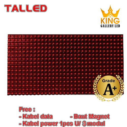 Jual MODUL P10 MERAH RUNNING TEXT OUTDOOR TALLED - Kota Bandung - KING ...