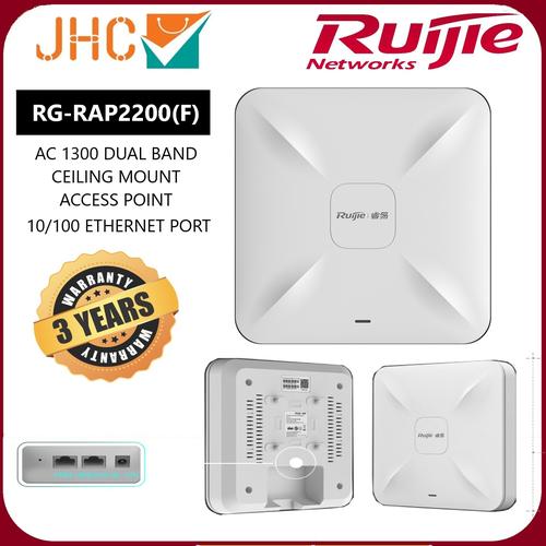 Jual RUIJIE RG-RAP2200(F) RG-RAP2200F AC1300 Dual Band Ceiling Access ...
