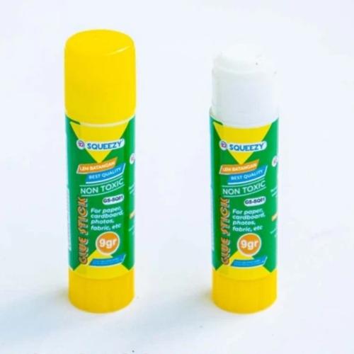 Jual Glue stick merk Squeezy 9 gr LEM KERTAS / LEM PUTAR / LEM STIK ...