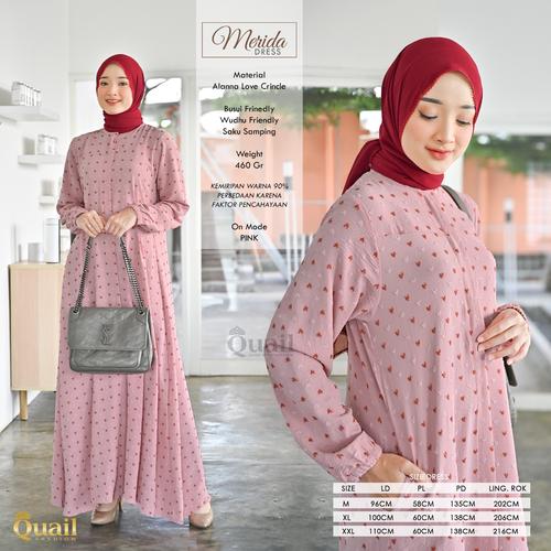 Jual MERIDA DRESS ORIGINAL QUAIL HIJAB | ORIGINAL TANGAN PERTAMA. - Kab ...