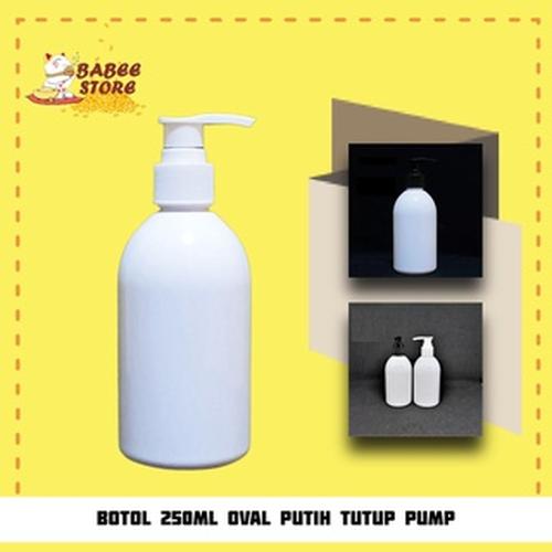 Jual BOTOL SABUN HAND WASH ISI ULANG / BOTOL PUMP 250ML OVAL PUTIH - PUMP PUTIH n24 - Jakarta ...
