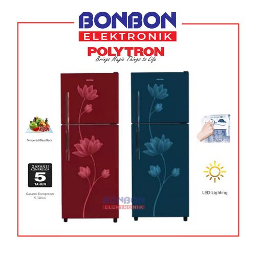 Promo Polytron Kulkas 2 Pintu PRB 219 / PRB219 / PRB 219R / PRB 219R ...