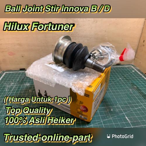 Jual Ball Joint Balljoint Innova Hilux Fortuner Atas 100% Asli Heiker ...