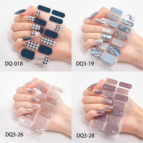 Jual 14Pcs/Stiker Kuku Murah / Nail Art Sticker / stiker kuku - stiker ...