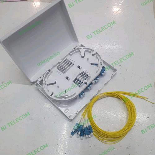 Jual roset 8 core LC fullset / ODF LC 8 core lengkap pigtail singlemode ...