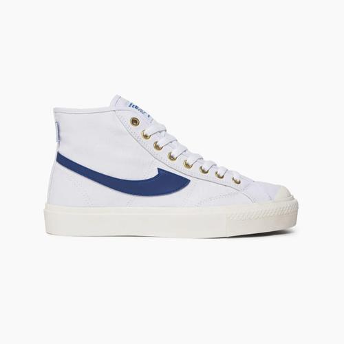 Jual Sepatu Compass Gazelle white blue high - White blue, 39 - Kab ...