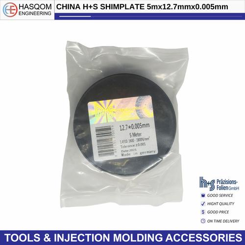 Jual Feeler Gauge HS Shim Plate Thickness 0.005mm x 12.7mm x 5mtr ...