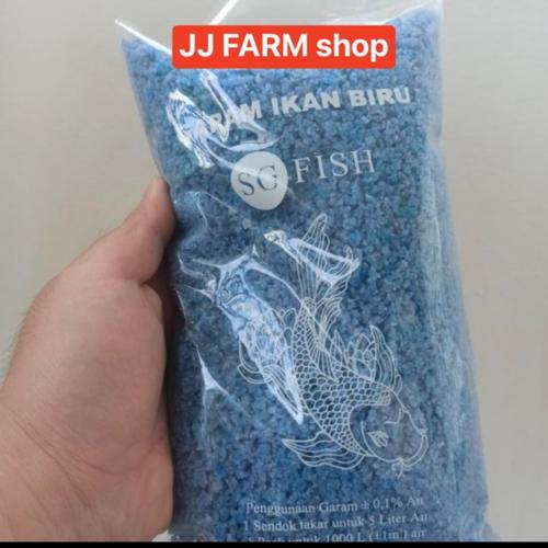 Jual garam biru blue salt ikan 1kg anti jamur kutu parasit gatal SG ...
