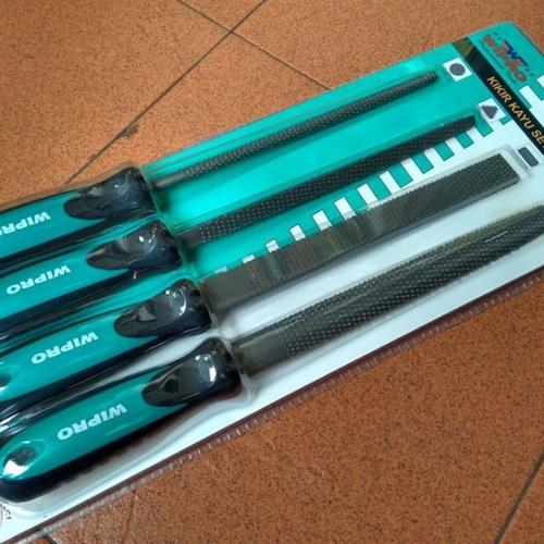 Jual Kikir Kayu WIPRO- Files Wood Set 4 Pcs 8 Inch Quality - Jakarta ...
