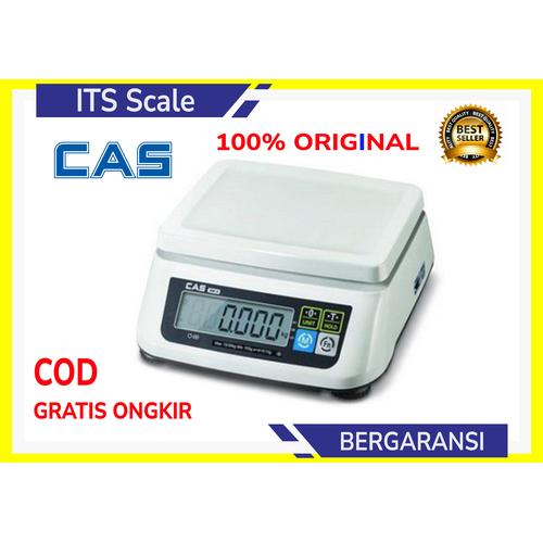 Jual Timbangan Buah CAS SW II LCD Double Display All Kap - Kota Tangerang - Timbangan ITS Scale ...