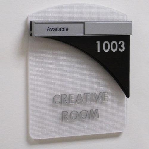 Jual Sign Nomor Ruang Room Name Braille Low Vision - Kota Surabaya ...